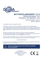 Deuba DBBL001 Manuals | ManualsLib