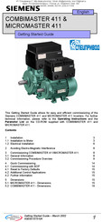 Siemens COMBIMASTER 411 Manuals | ManualsLib