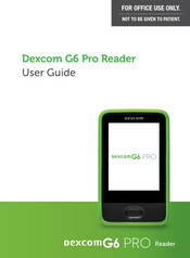 Dexcom G6 Pro Manuals | ManualsLib