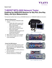 Viavi T-BERD MTS 5800 Manuals | ManualsLib
