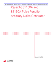 Keysight 81150A Manuals | ManualsLib