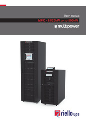 Riello ups MPX 130 PWC Manuals | ManualsLib