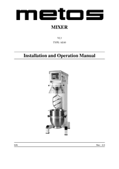 Metos AE40 Series Manuals | ManualsLib