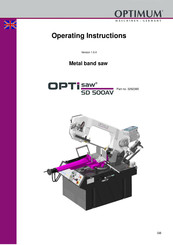 Optimum SAW SD 500AV Manuals | ManualsLib