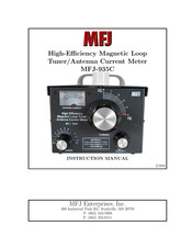 Mfj MFJ-935C Manuals | ManualsLib