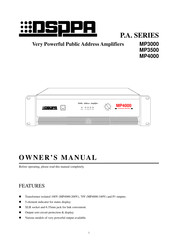 Dsppa MP 4000 Manuals | ManualsLib