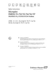 Endress+hauser Micropilot FMR52 Manuals | ManualsLib