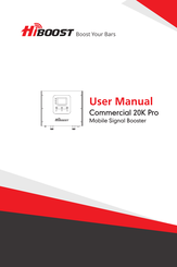 Hiboost Commercial 20K Pro Manuals | ManualsLib