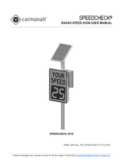 Carmanah SPEEDCHECK 15 Manuals | ManualsLib