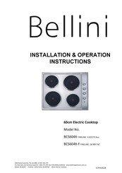 Bellini BCS604X-F Manuals | ManualsLib
