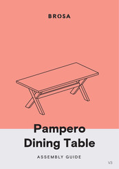 Brosa Pampero Dining Table Manuals | ManualsLib