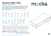 Mocka Denham Coffee Table Manuals | ManualsLib
