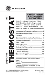 Ge RAREC3A Manuals | ManualsLib