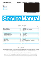 Sharp Lcd Tv User Manuals Download | ManualsLib