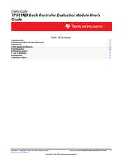 Texas instruments TPS51123 Manuals | ManualsLib