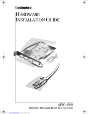Adaptec 1890600 Manuals | ManualsLib