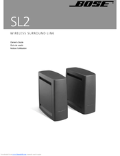 Bose SL2 Manuals | ManualsLib