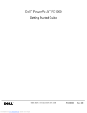 Dell PowerVault RD1000 Manuals | ManualsLib