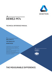 Dewetron DEWE2-M7s Manuals | ManualsLib