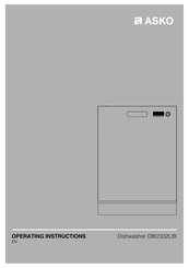 Asko DBI2332LIB Manuals | ManualsLib