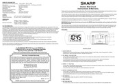 Sharp Clock User Manuals Download | ManualsLib
