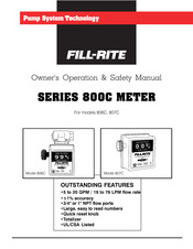 Fill-rite 807C Manuals | ManualsLib