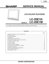 Sharp LC-20E1H Manuals | ManualsLib