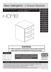 Argos home New Hallingford 678/3699 Manuals | ManualsLib