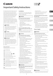 Canon 1238iF II Manuals | ManualsLib
