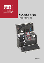 Mru NOVAplus biogas Manuals | ManualsLib