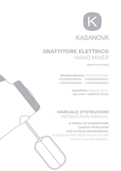 Kasanova YUD000020NOC Manuals | ManualsLib