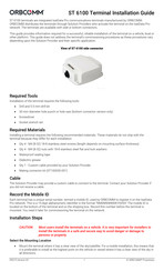 Orbcomm ST 6100 Manuals | ManualsLib