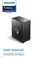 Philips Fidelio TAFW1/37 Manuals | ManualsLib