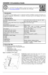 Tyco security products HSM2955 Manuals | ManualsLib