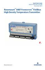 Emerson Rosemount 848T Manuals | ManualsLib