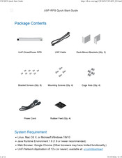 Ubiquiti USP-RPS Manuals | ManualsLib