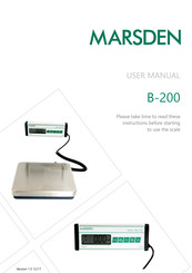 Marsden B-200 Manuals | ManualsLib