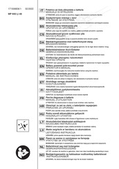St. spa MP 900 Li 48 Manuals | ManualsLib