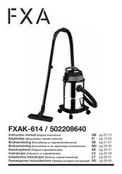 Fxa FXAK-614 Manuals | ManualsLib