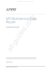 Juniper M7i Manuals | ManualsLib