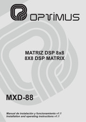 Optimus MXD-88 Manuals | ManualsLib