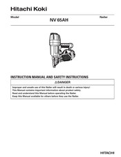 Hitachi koki NV65AH2M Manuals | ManualsLib