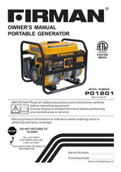 Firman P01201 Manuals | ManualsLib