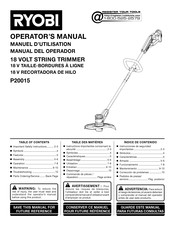 Ryobi P20015 Manuals | ManualsLib