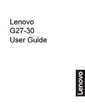 Lenovo G27-30 Manuals | ManualsLib