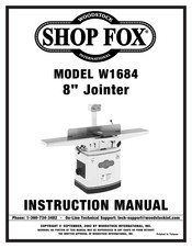 Woodstock Shop Fox W1684 Manuals | ManualsLib