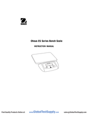 Ohaus ES200L Manuals | ManualsLib