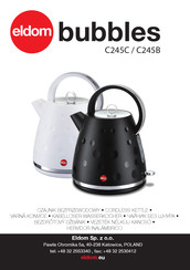 Eldom bubbles C245B Manuals | ManualsLib
