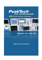 Peaktech 1337 Manuals | ManualsLib