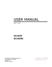 Allied vision technologies GC1020 Series Manuals | ManualsLib